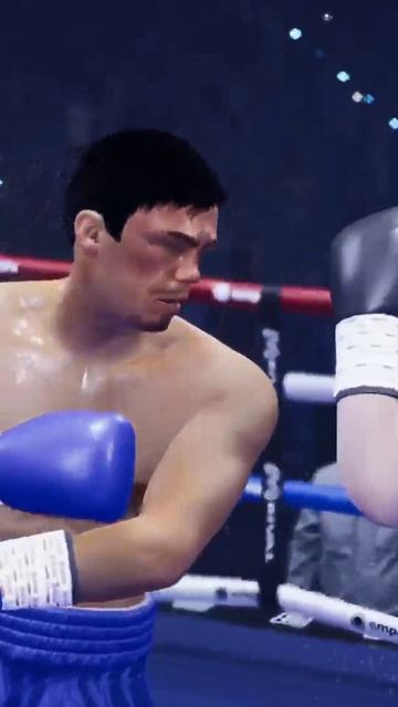 Лалли отправляет Пакьяо в нокдаун в Undisputed #shorts #эммануэльпакьяо #брэнданлалли #пакьяолалли