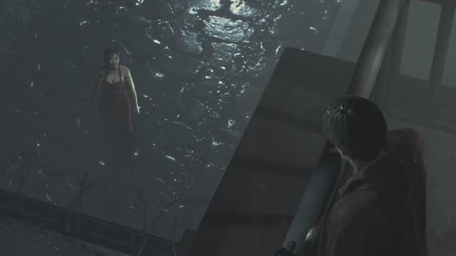 RESIDENT EVIL 2 Remake Возращение в Раккун-сити за Ада Вонг Задний Двор #2