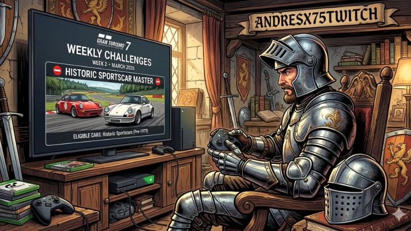 Weekly Challenges March 2026 ⛔ Historic Sportcar Master ⛔ Week 2