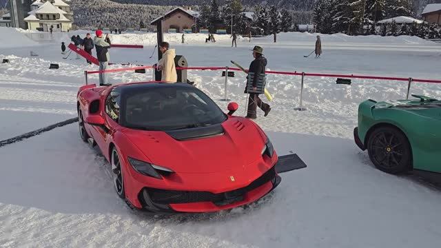 Великолепные Ferrari Санкт-Мориц  Швейцария 2026