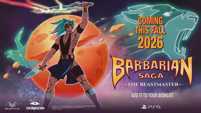 Barbarian Saga The Beastmaster — трейлер грядущей игры для PS5