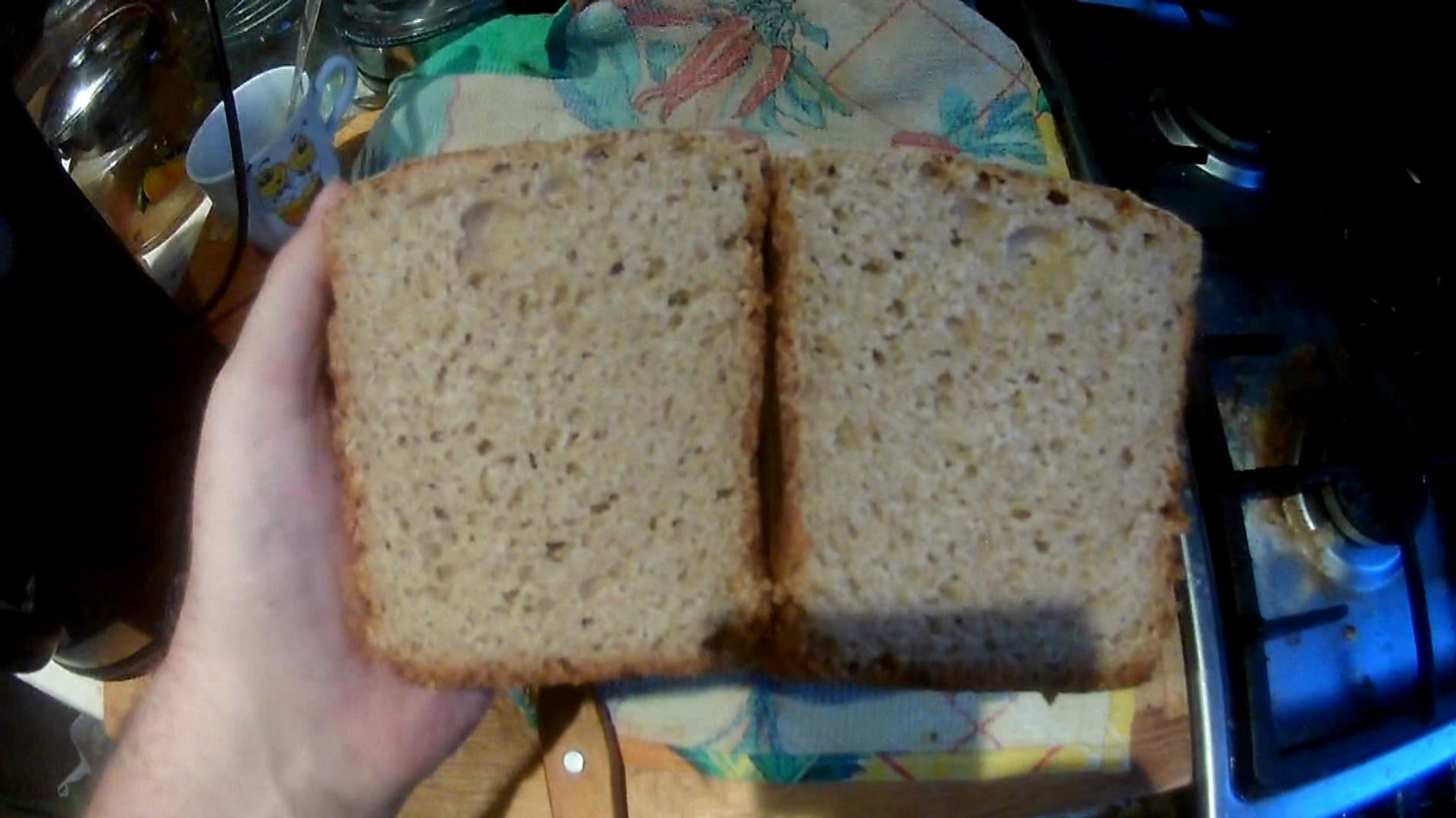 Урожайный хлеб печём сами в Электропечь Centek CT-1530-36 13.03.26 год. Кухня браконьера.mpg_