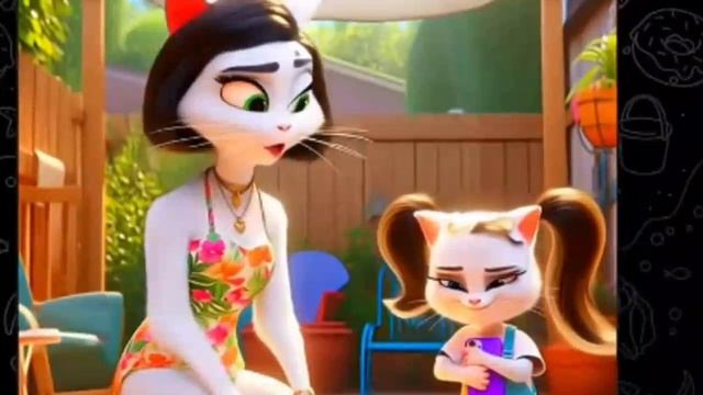 Мультик про котиков 🔥👊🏻 #dalle3 #cats #кот #юмор #нейросеть