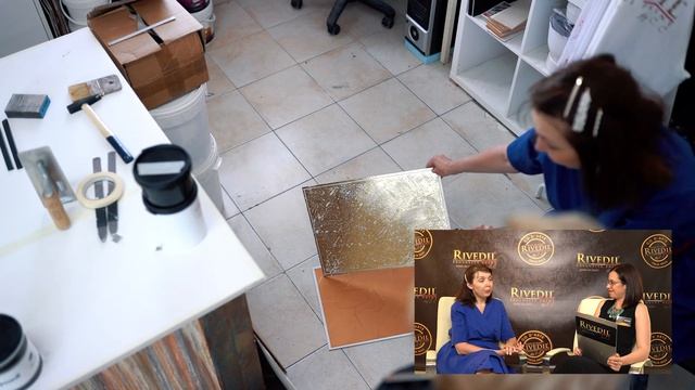 Интервью на фабрике RIVEDIL в Италии с Дианой Балашовой