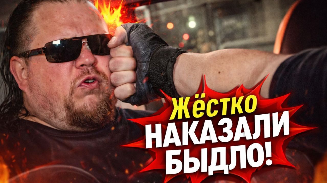 НАКАЗАЛИ БЫДЛО ЖЁСТКО! Самые шокирующие скандалы, хамы получили по полной в Такси,  и не только!