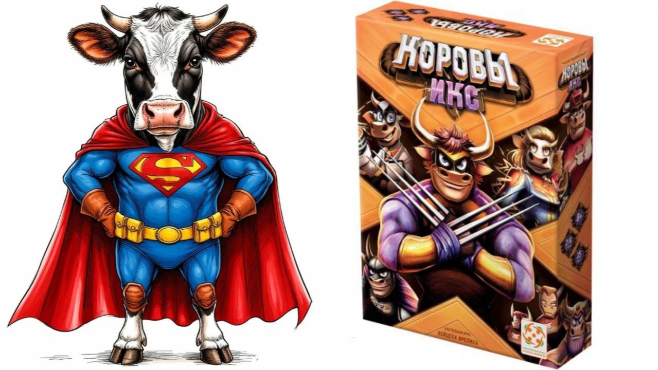 Коровы Икс! Настольная игра!