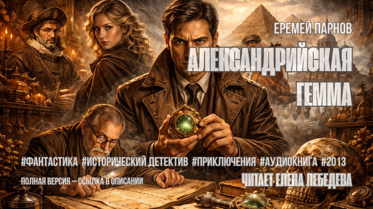 Аудиокнига. Еремей Парнов — «Александрийская гемма»