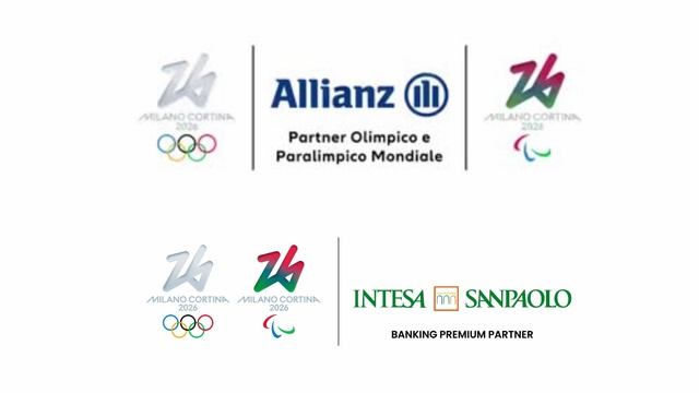 Allianz e Intesa Sanpaolo - Partner mondiale e Premium Partner dei Milano-Cortina 26