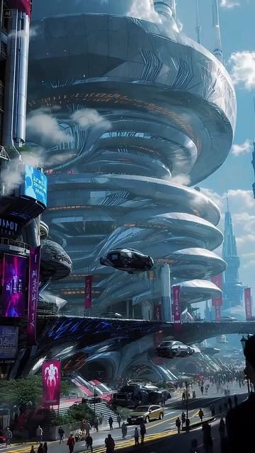 Марс в 2525 году: 10 футуристических городов Красной планеты