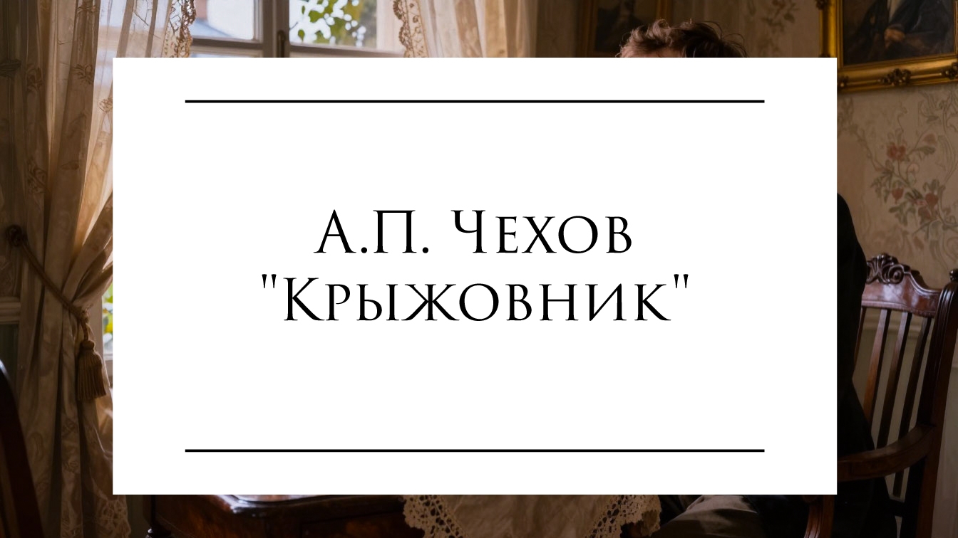 Крыжовник - А.П. Чехов #чехов #рассказы #аудиокнига