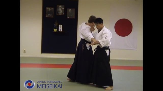 10.Gyaku Hanmi Uchikaiten Sankyo, Shishiya Sensei, Sundsvall, 2001