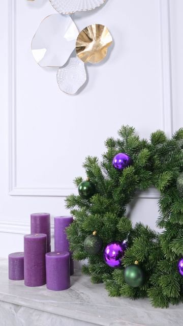 Венок МЕТЕЛИЦА светл кончики (6сек)