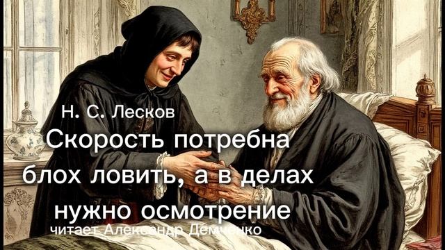 "Скорость потребна блох ловить, а в делах нужно осмотрение". Лесков Н.С. | Аудиокнига. Чтилум