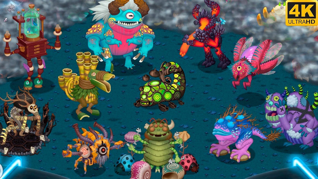 Все Эпические Вублины Обновление 7 + Эпический Червеугодник (My Singing Monsters)