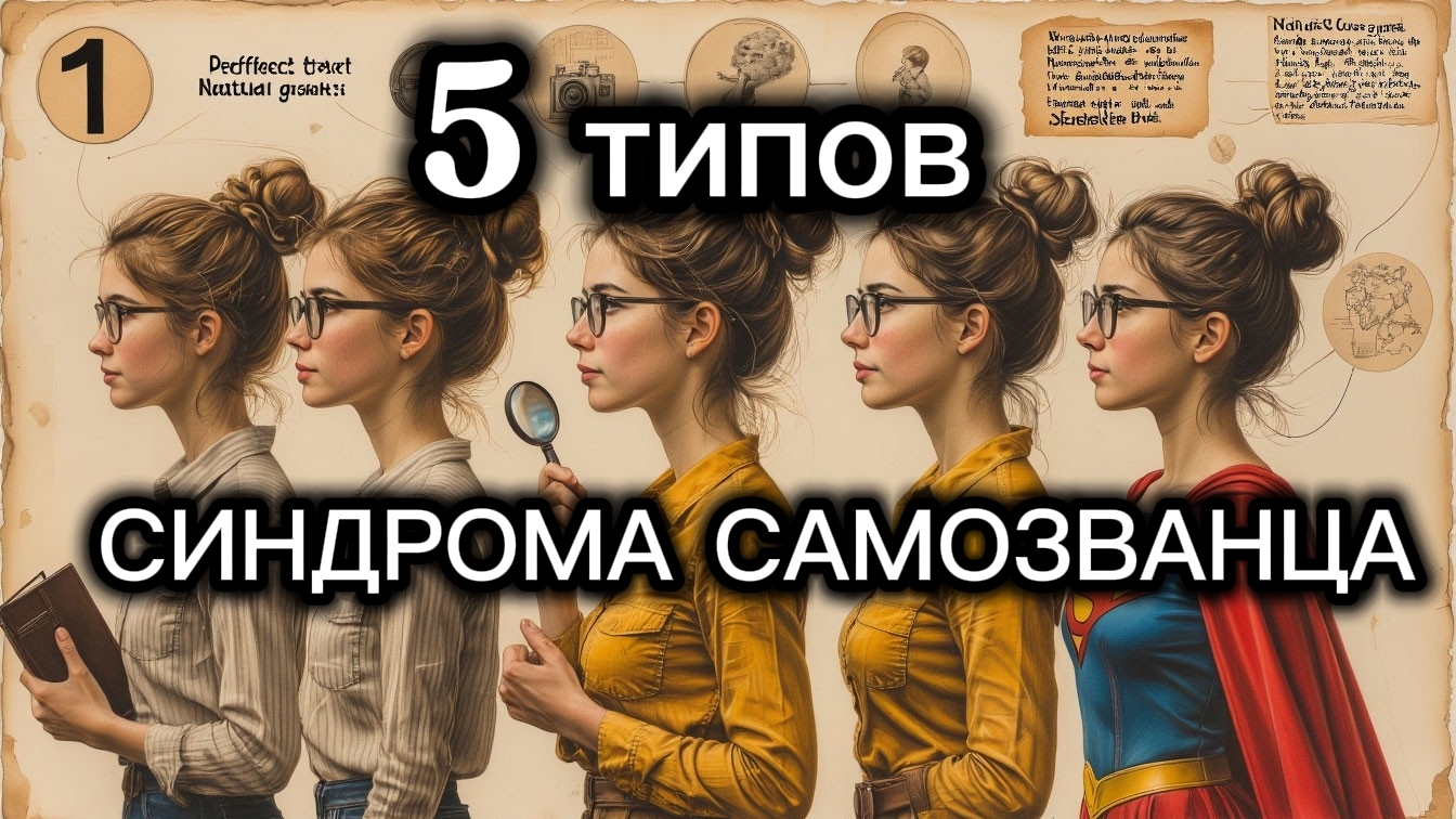 5 типов синдрома самозванца. Найди и обезвредь за 24 минуты