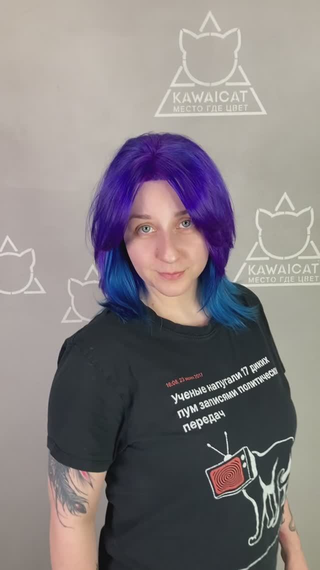 Невероятная небесная красота от наших мастеров для наших клиентов!)