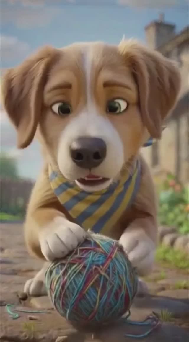 Знакомьтесь — Кико! Щенок с телом кота 🐶🐱 | Смешной короткий мультфильм серия №1