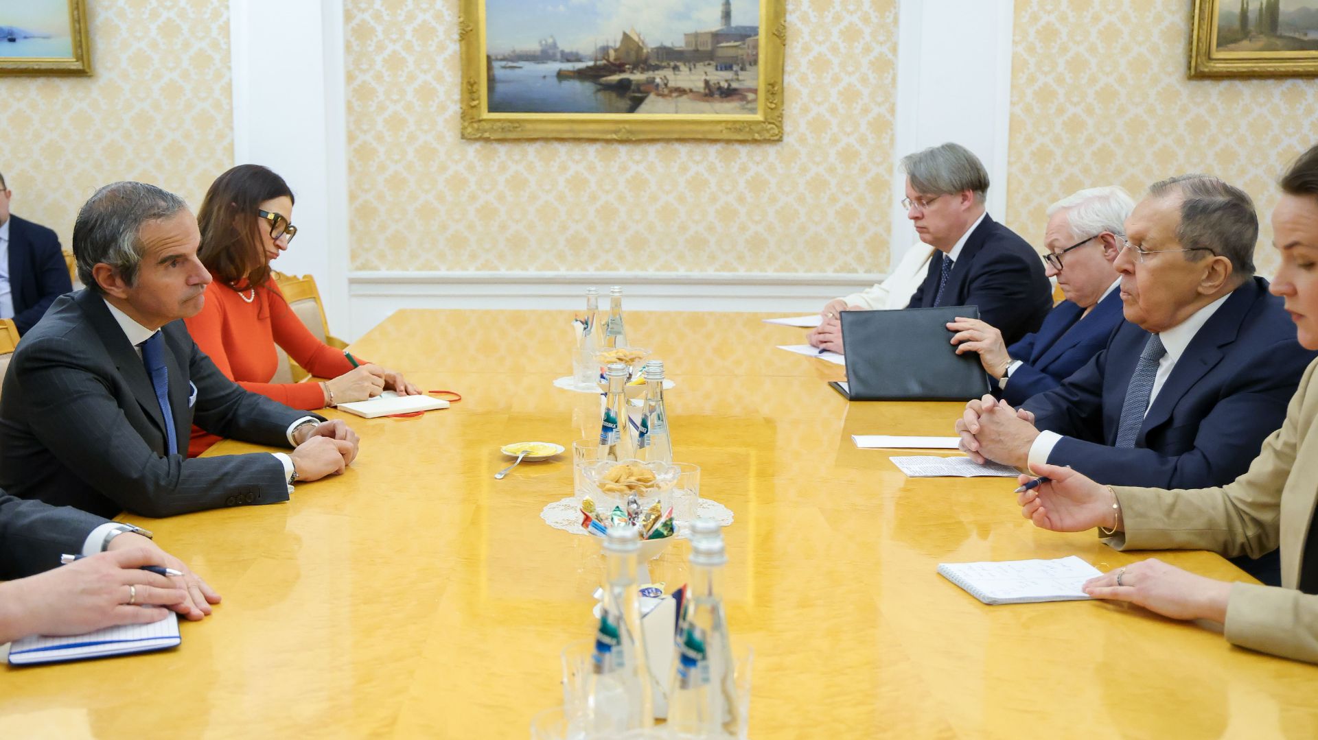 С.Лавров и Р.Гросси, Москва, 13 марта 2026 года