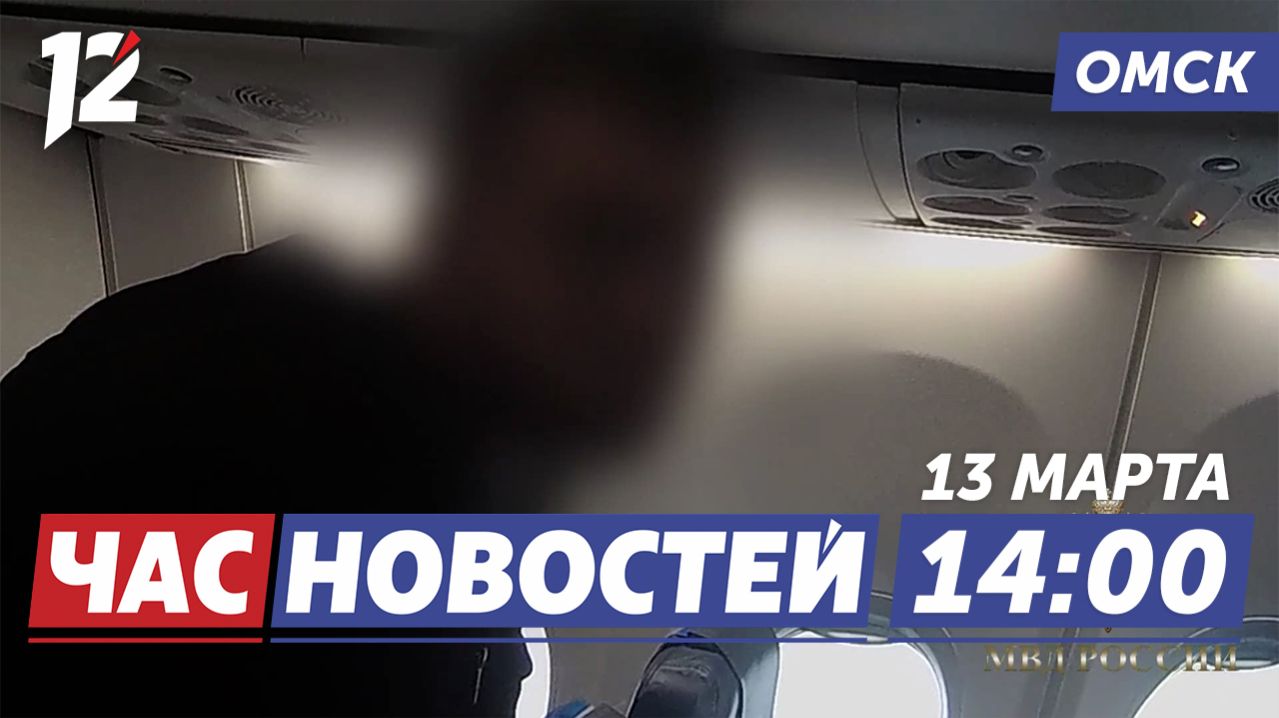 Неадекватный пассажир / Обильные снегопады / Суд. Новости Омска