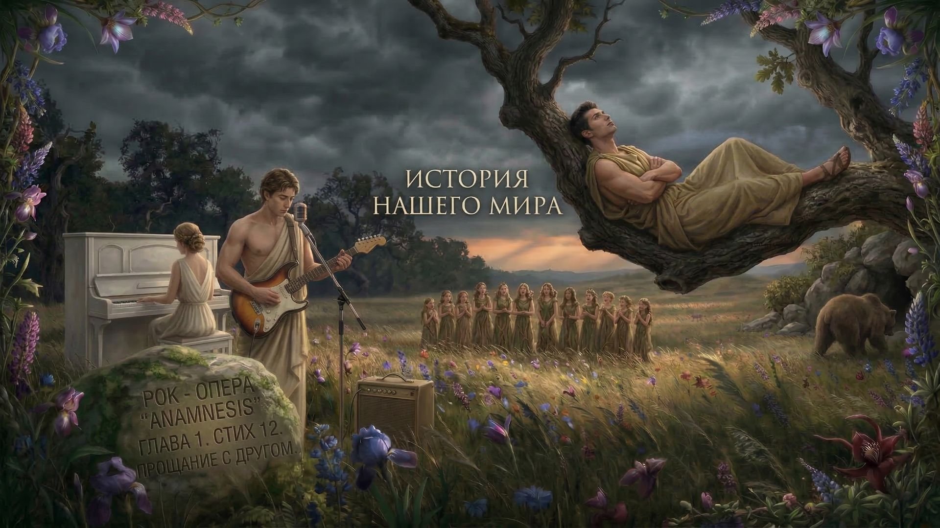 Рок - опера Anamnesis. Глава 1. Стих 12. Прощание с другом