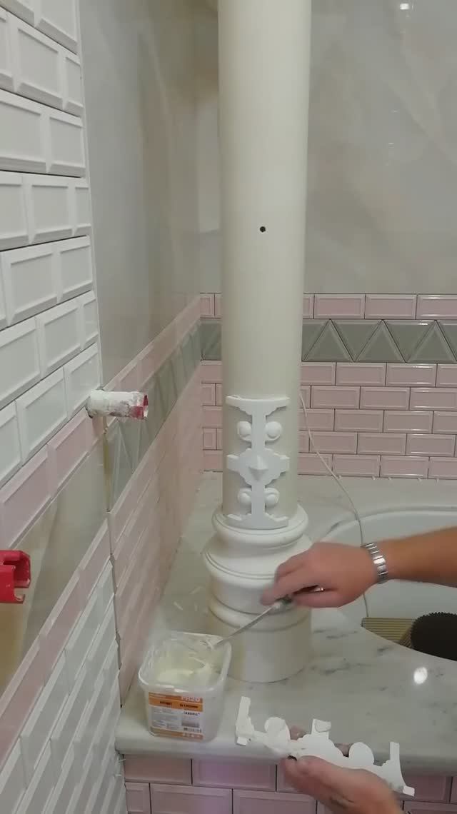 Ремонт ВАННЫ, полный обзор смотрите на моём канале.