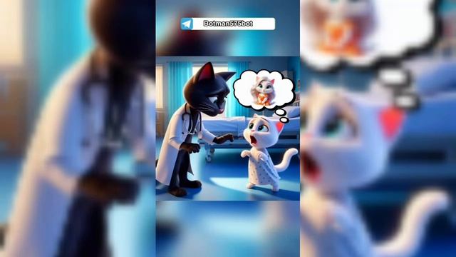 Мультик про котиков 🔥👊🏻 #dalle3 #cats #кот #юмор #нейросеть