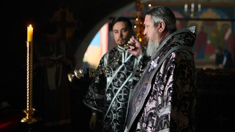 Литургия Преждеосвященных Даров в среду первой седмицы Великого поста 25.02.2026г