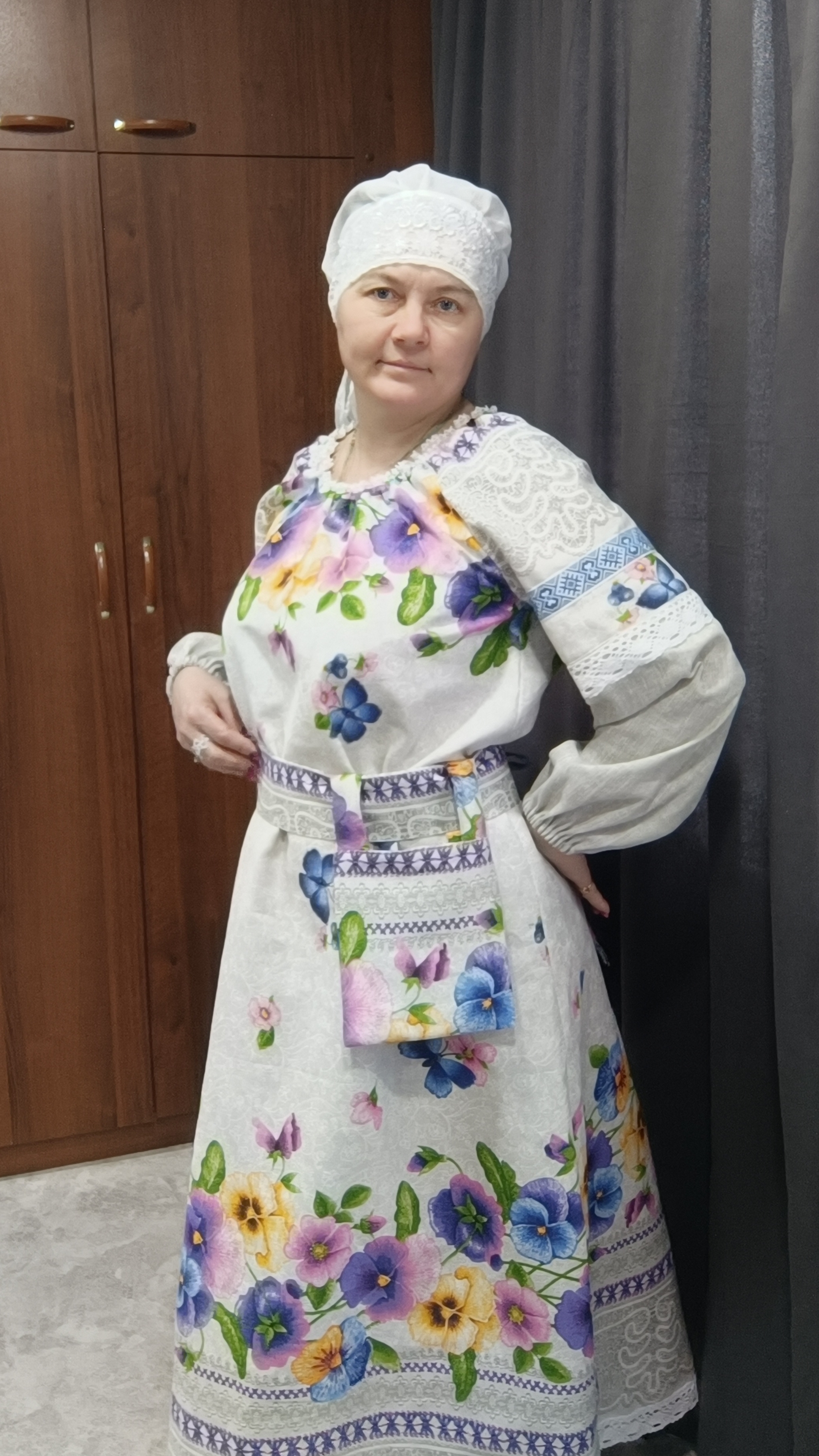 Платье в славянском стиле под заказ