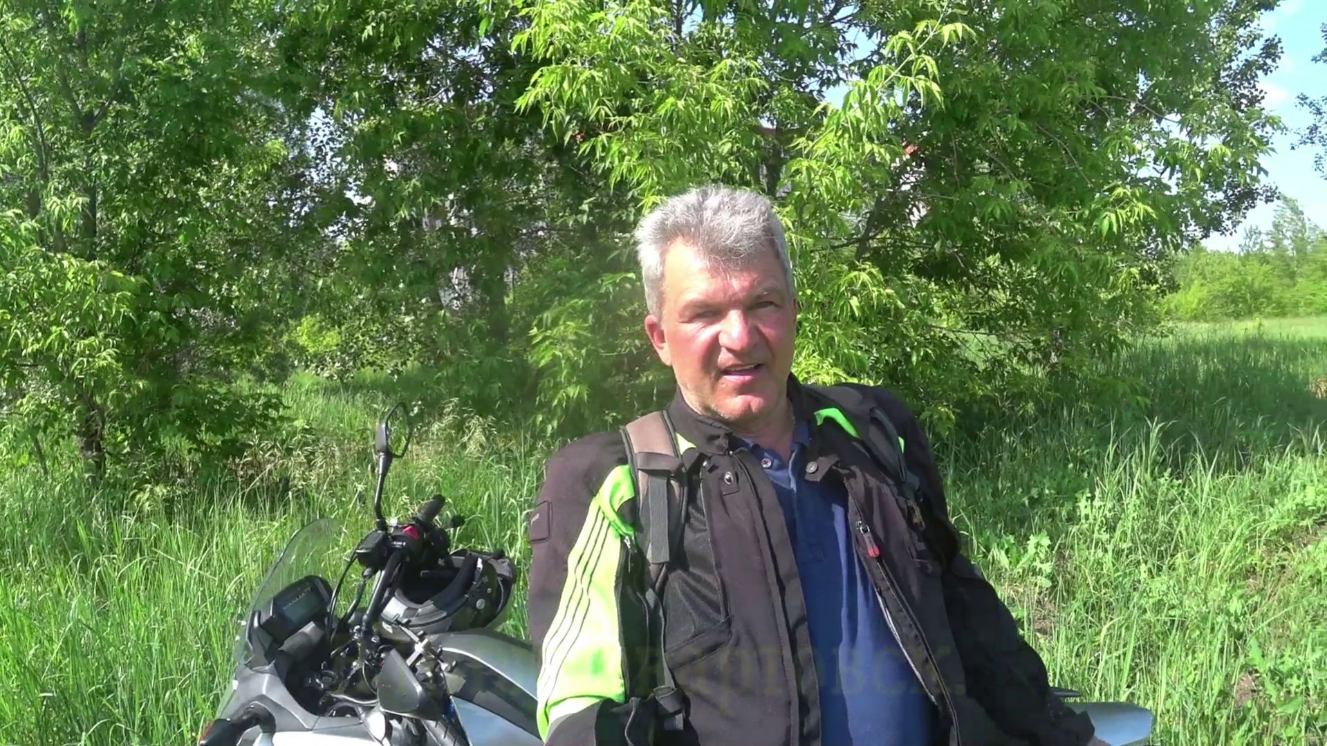 На мотоцикле в Нижневартовск.