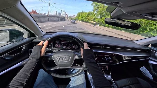 2018 Ауди А6 Авант / Audi A6 Avant C8 2.0d турбо АТ 204 л.с. | Тест драйв от первого лица | ВОРОН