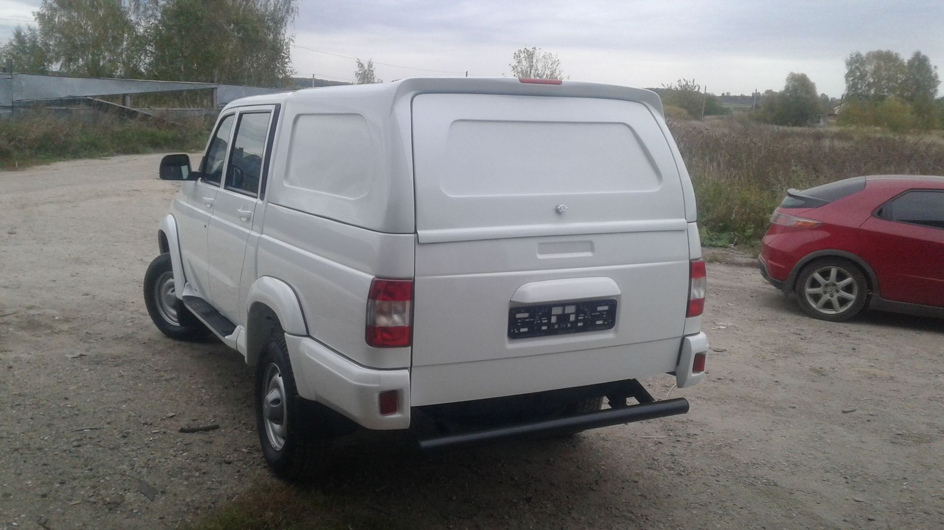 Установка кунга УАЗ пикап