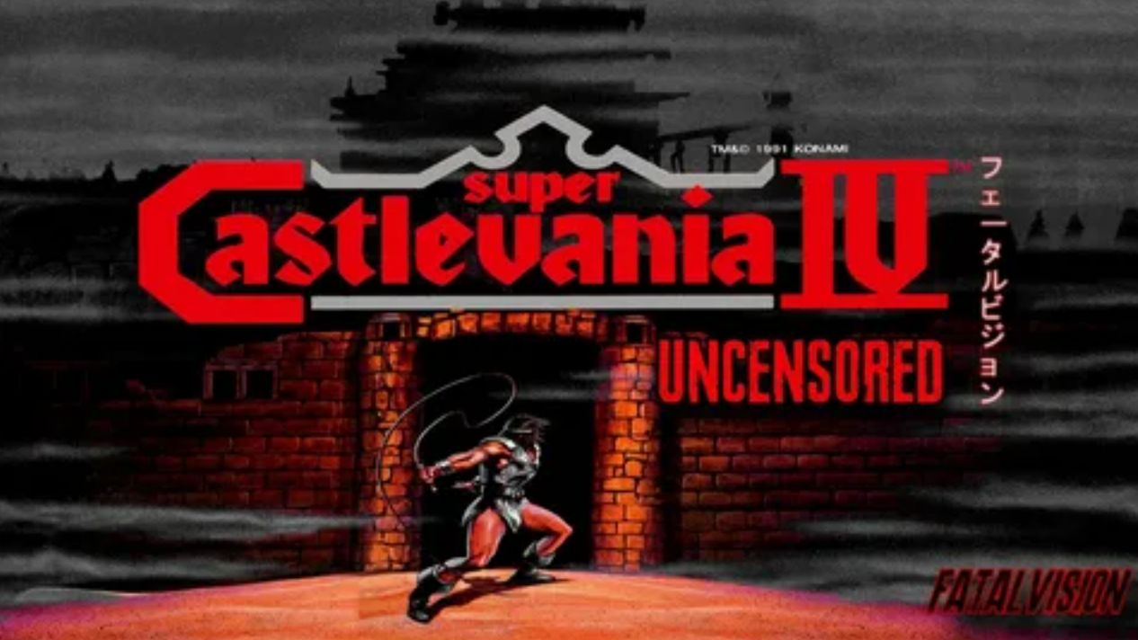 Кастлвания 4(Super Castlevania IV без цензуры. Версия 2.1). SNES