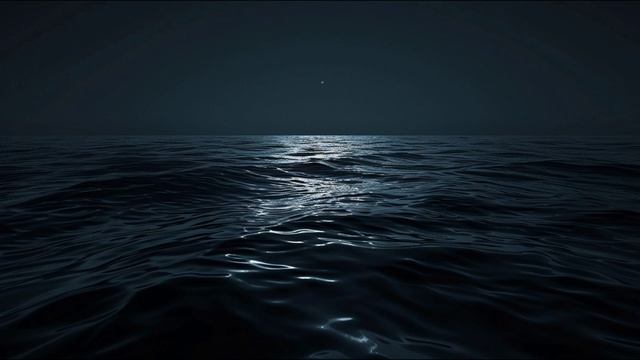 Мягкий шум волн — Чёрный экран для сна — 3 часа