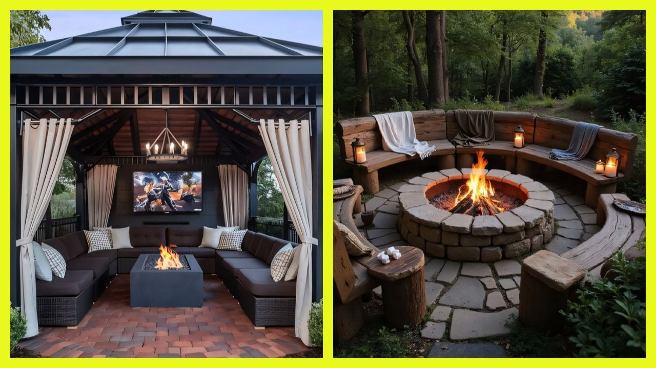 Костровая зона на даче: сердце летних вечеров 🏕️🔥