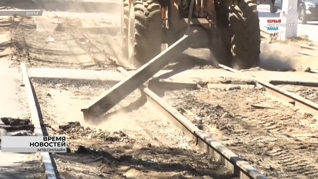 9,4 км трамвайных рельсов заменят за 2 года в Волгограде