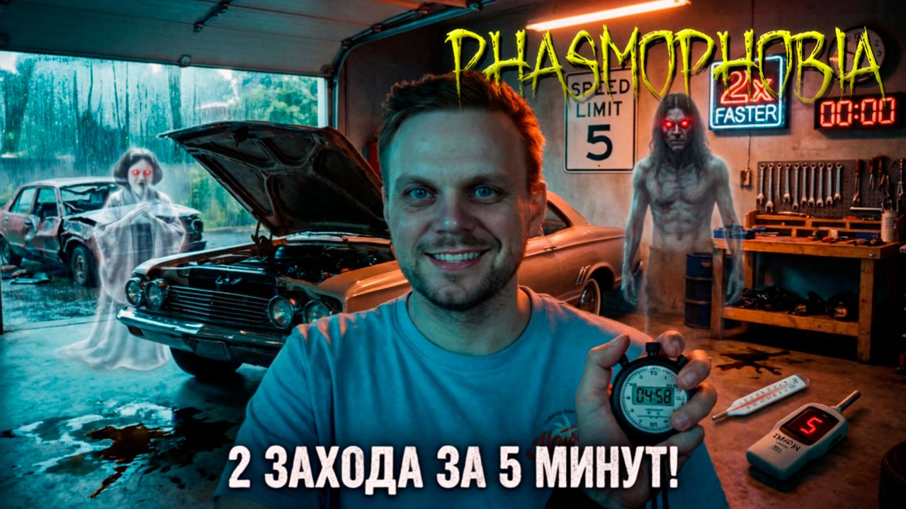 Пришлось ИДТИ ДВА раза | Phasmophobia