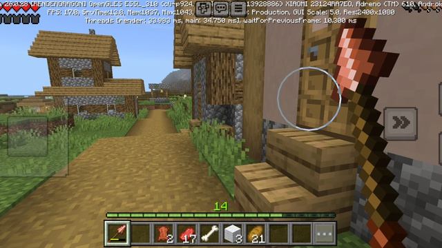 Играю в оригинальный Minecraft выживание в деревне продолжение