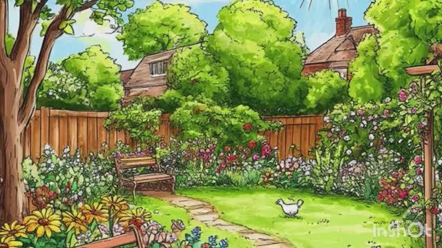 Как пчелка с цветами подружилась 🐝🌸🌸🌸 #сказка #дружба #сказкадетям