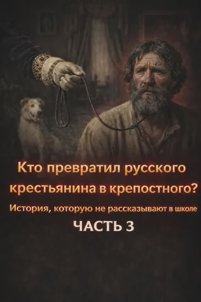 Кто превратил Русского крестьянина в крепостного. Часть 3/3