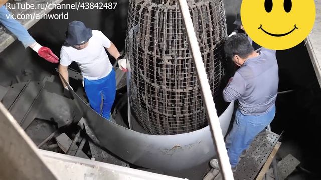 🔥🔨 Как вручную создается священный храмовый колокол весом 5 тонн, чей звон продлится тысячу лет