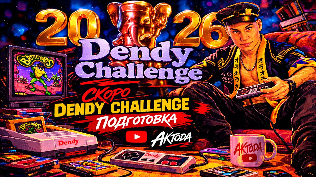 ▷В эту субботу играю на Dendy Challenge 2026 #2◁
