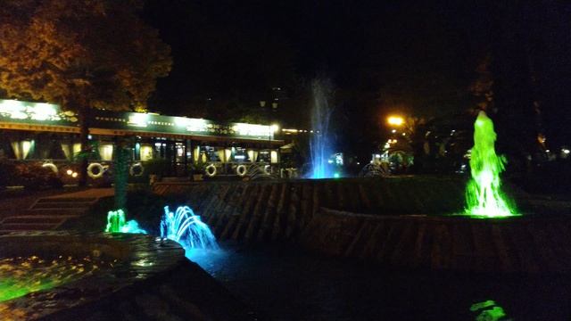 Ночной Сочи Музыкальные Фонтаны