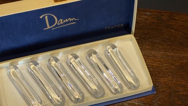 Набор порт-куто Daum (Франция, 2-я половина XX века)