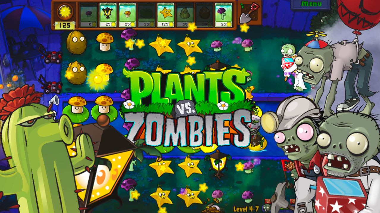 Туманная ночь - Plants vs. Zombies #4