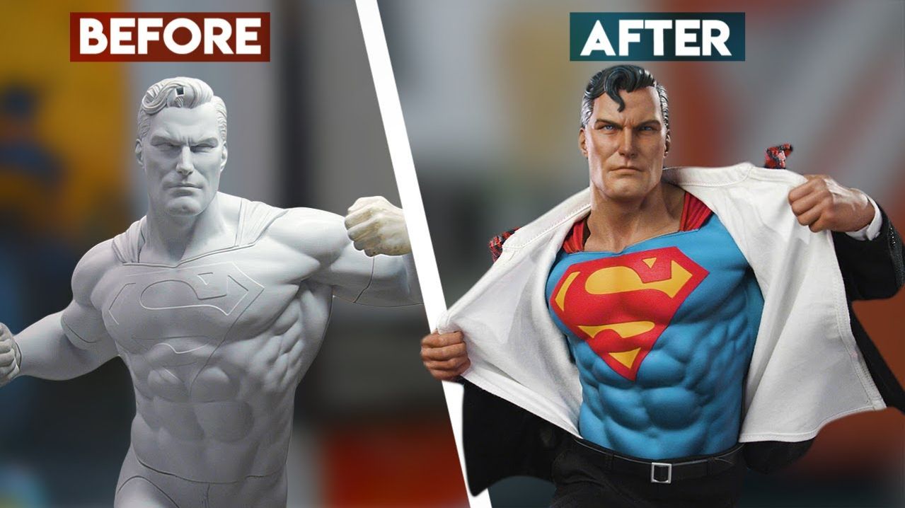 Крой и пошив одежды для Фигурки Супермена Призыв к Действию от Sideshow