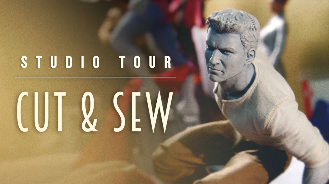 Экскурсия по студии Sideshow Collectibles вырезание и сшивание (часть 6)