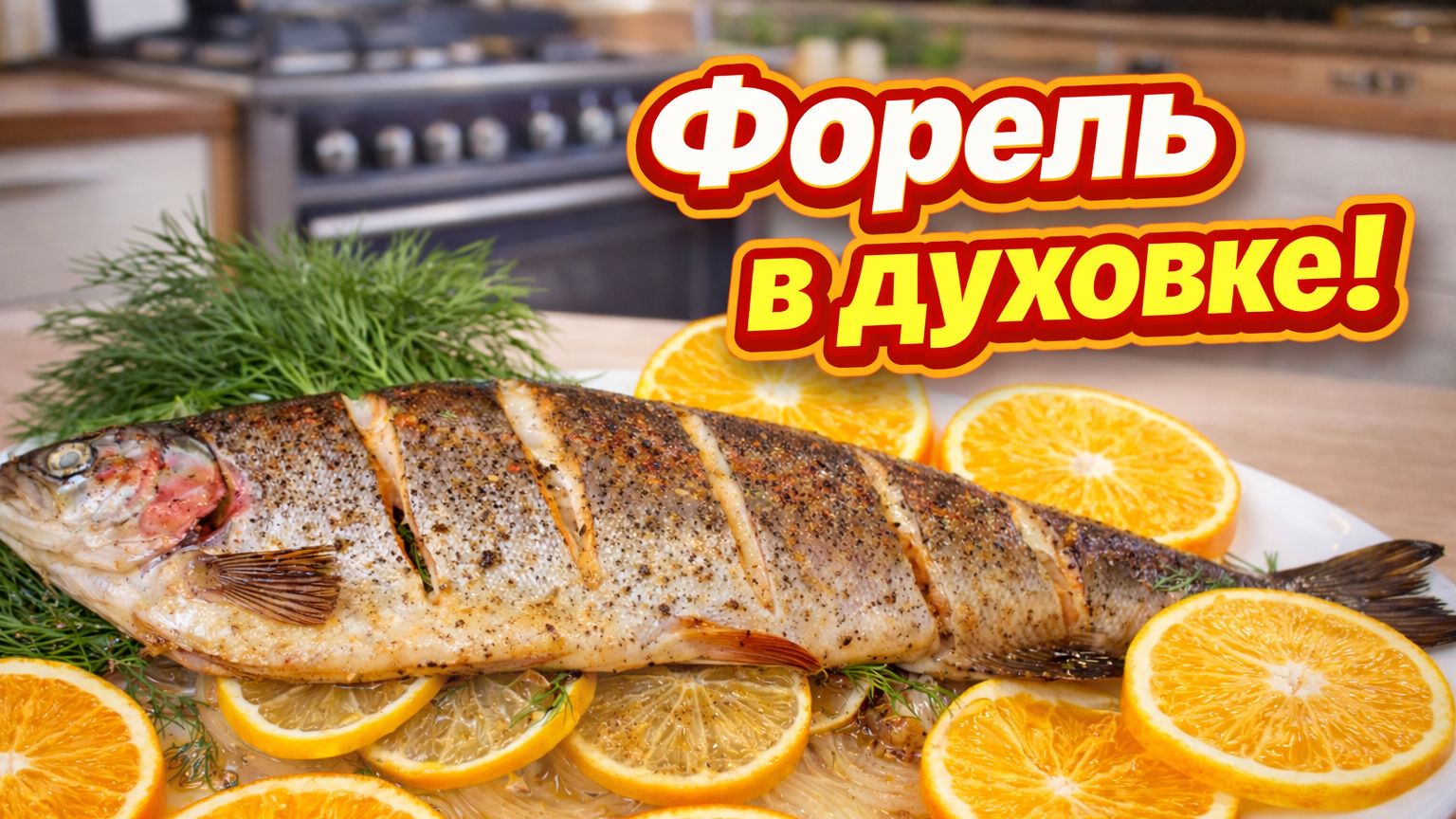 Нежная и невероятно вкусная Форель запеченная в духовке. Простой  рецепт на праздничный стол.