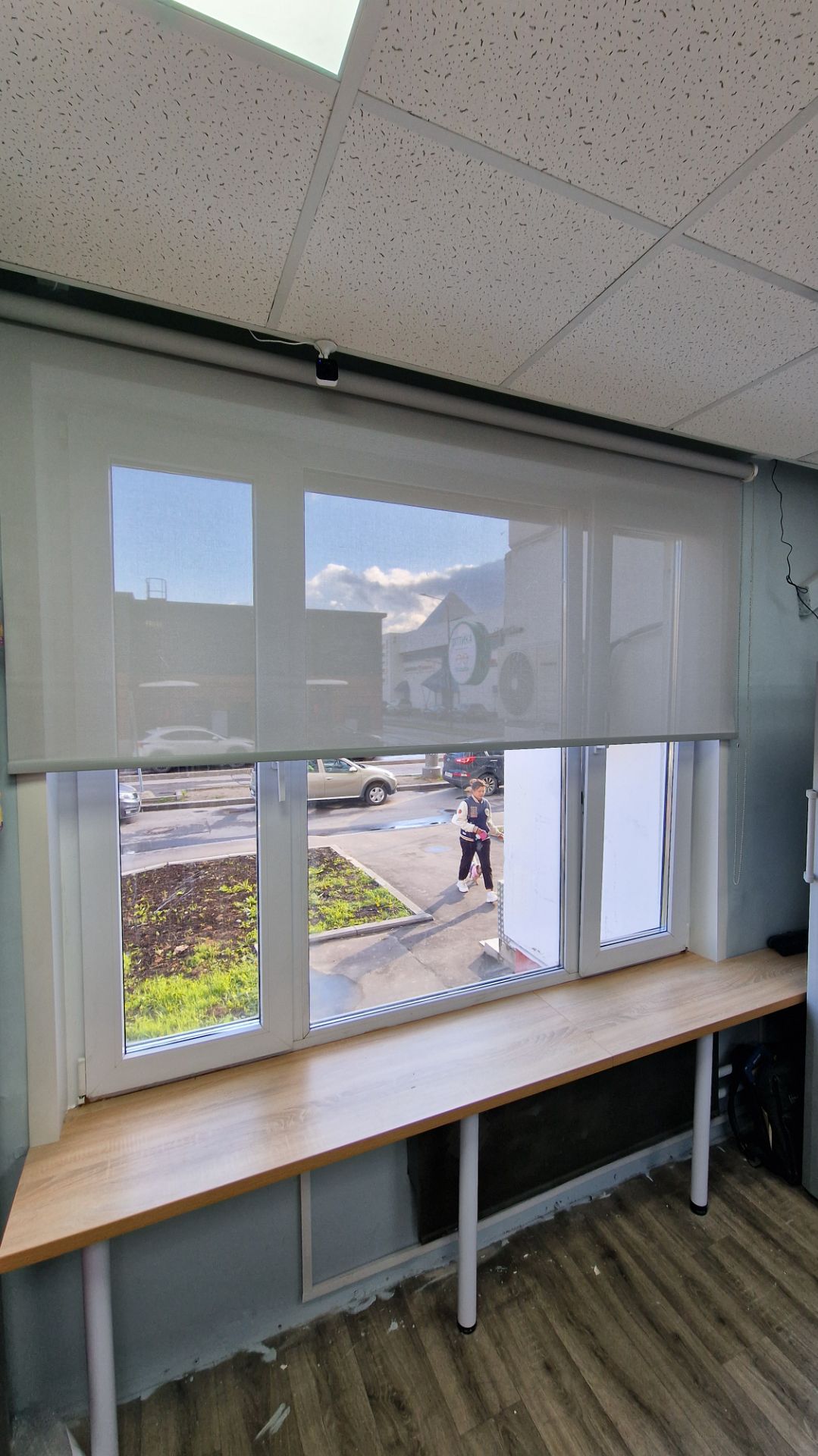 Ткань Скрин 3. Свободновисящие рулонные шторы