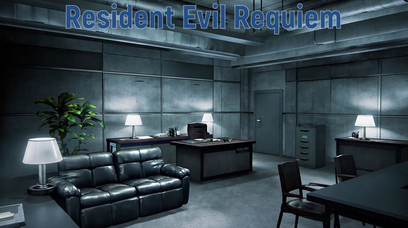 Resident Evil Requiem №15 Режим "Игросериал" 4k 60к/с - Кабинет Виктора Гидеона.