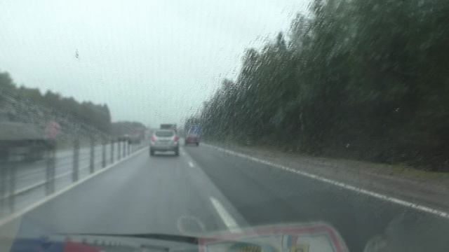 Встреча вблизи Рузы. Из Смоленска в Москву. Удобная развязка на перекрестке.